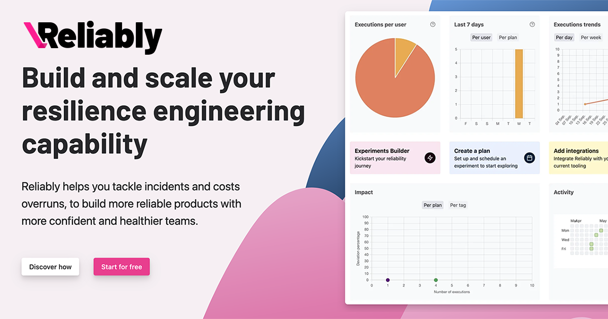 Build and scale your resilience engineering capability · Reliably